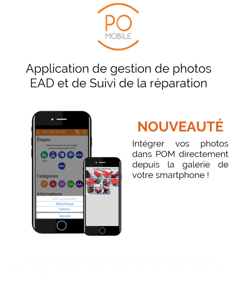 Nouveauté PO Mobile : Intégrer vos photos depuis votre galerie